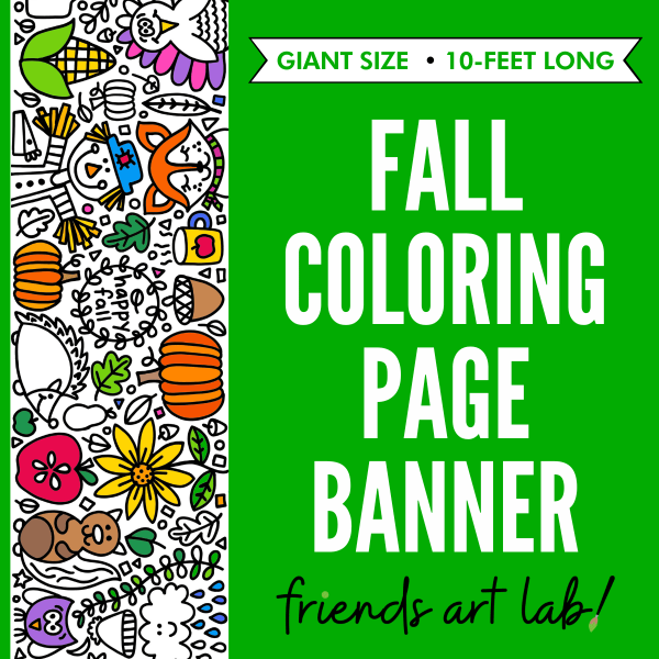 GIANT Coloring Banners Archives - Friends Art Lab