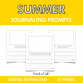 25 Summer Journaling Prompts for Kids - Friends Art Lab