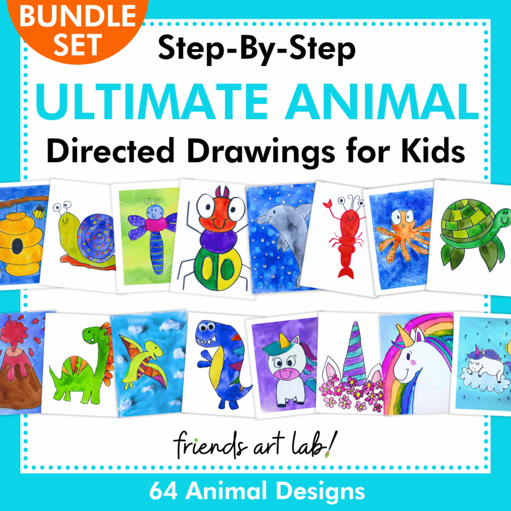 Fall Directed Drawings for Kids - Friends Art Lab