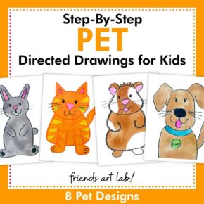 Directed Drawings for Kids - Friends Art Lab